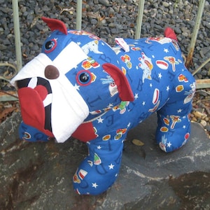 Bulldog (british and French Bulldog) Toy Sewing Pattern PDF - Etsy