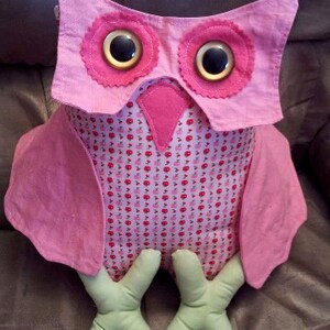 Owl Plush Toy Sewing Pattern PDF INSTANT DOWNLOAD - Etsy