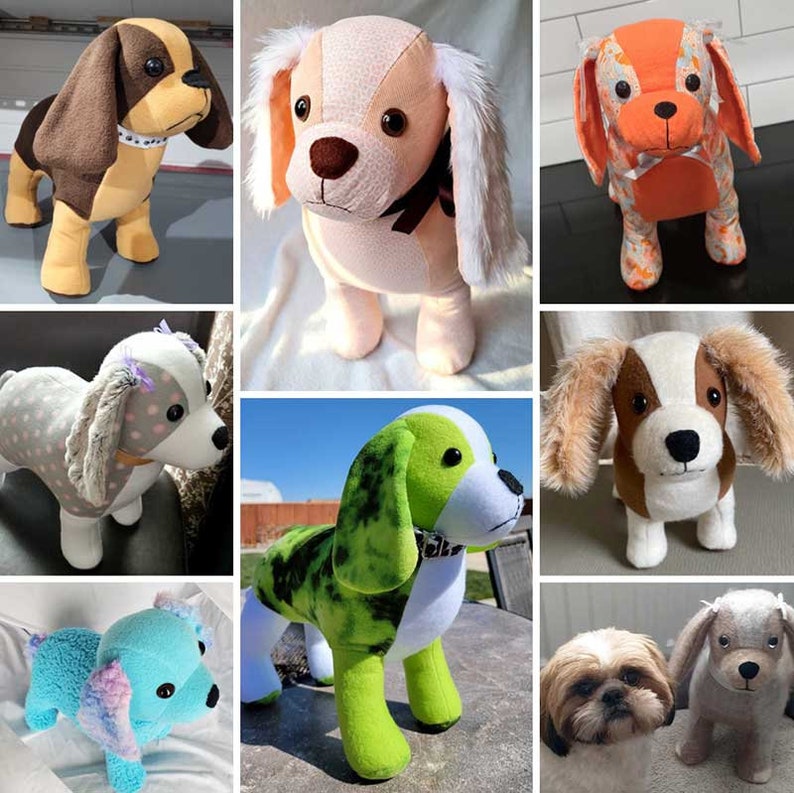 Poppy the Puppy Sewing Pattern PDF - Etsy