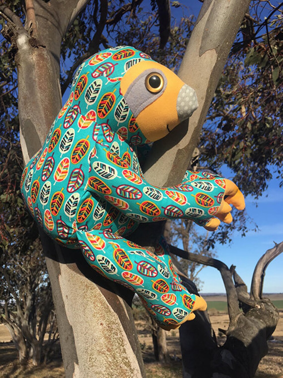 Slowpoke the Sloth INSTANT DOWNLOAD Sewing Pattern PDF - Etsy Australia