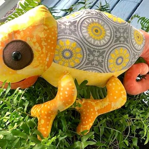 Chameleon Sewing Pattern PDF - Etsy