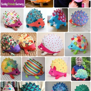 Hedgehog Sewing Pattern PDF INSTANT DOWNLOAD - Etsy