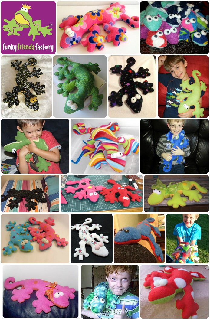Heat Pack Lizard Plushie PDF Pattern INSTANT DOWNLOAD - Etsy Australia