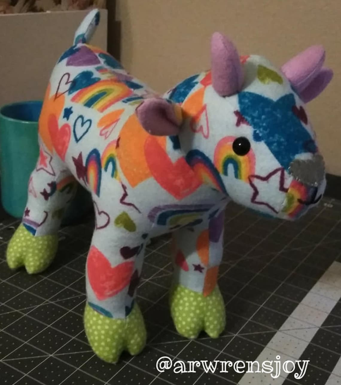 Goat Pattern PDF INSTANT DOWNLOAD | Etsy