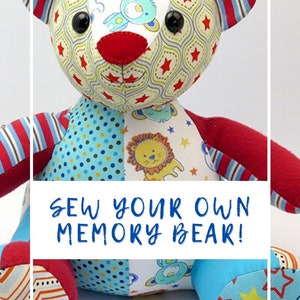 Melody MEMORY BEAR Pattern PDF - Etsy UK