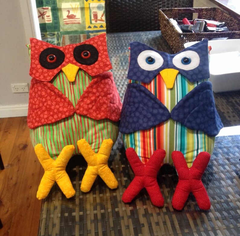 Owl Plush Toy Sewing Pattern PDF INSTANT DOWNLOAD - Etsy