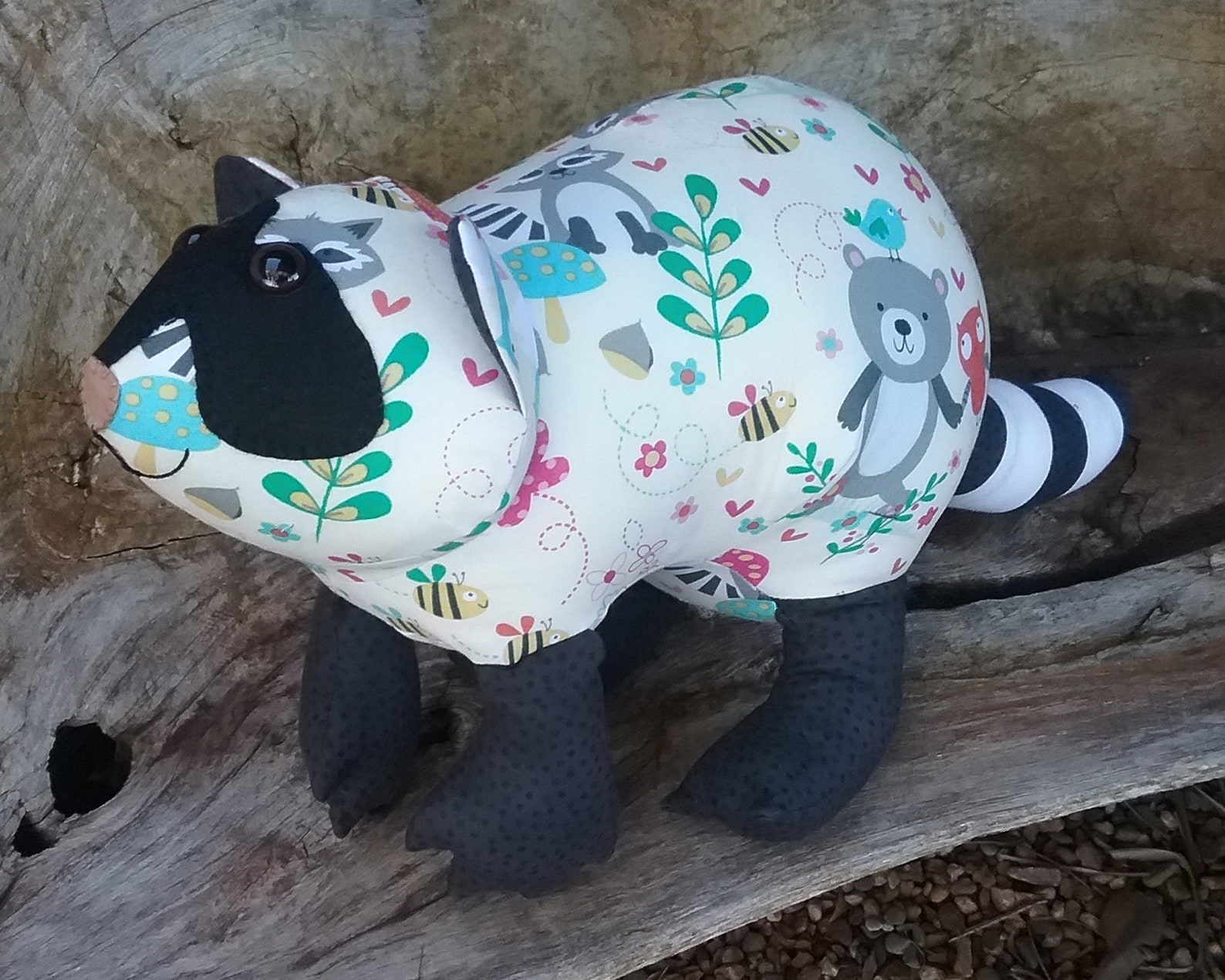 Rascal Raccoon Pattern PDF INSTANT DOWNLOAD - Etsy