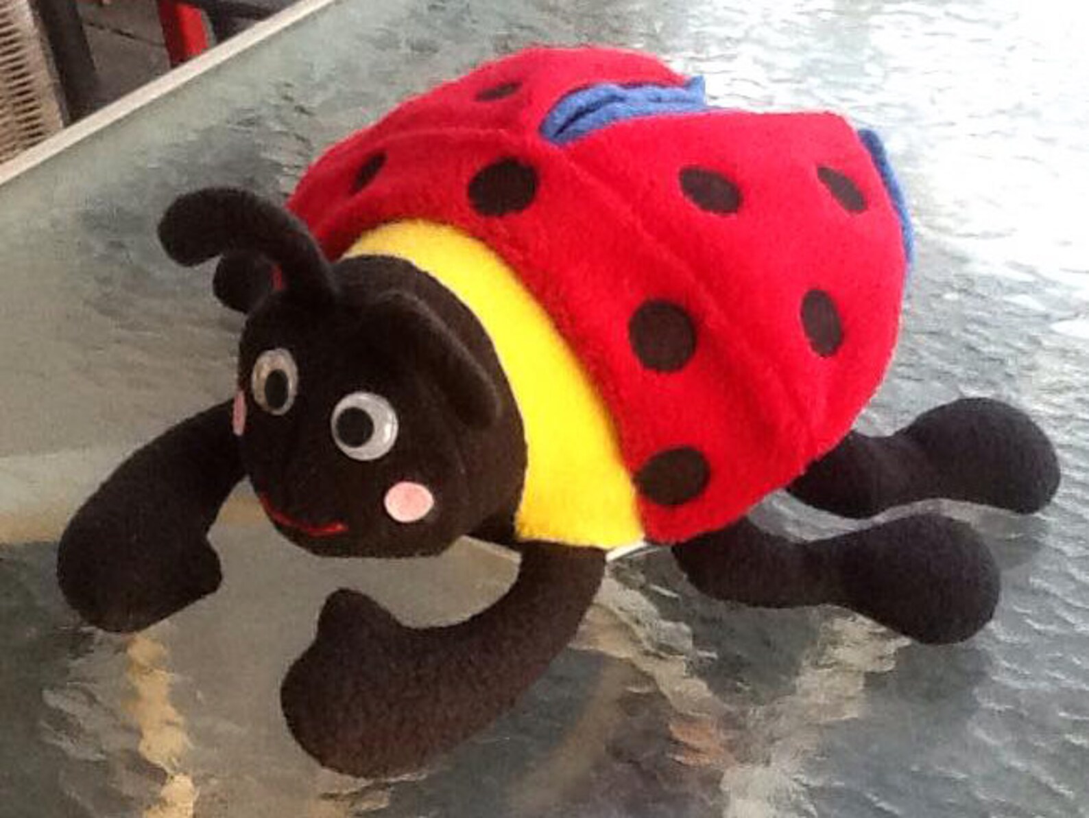 Ladybug Stuffed Toy Sewing Pattern PDF - Lily Ladybug - Etsy UK