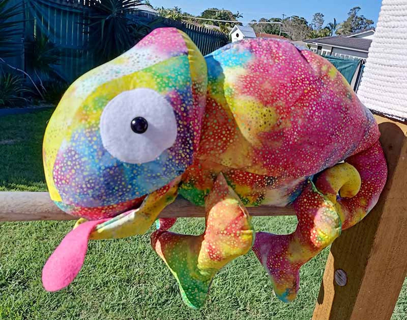 Chameleon Sewing Pattern PDF - Etsy