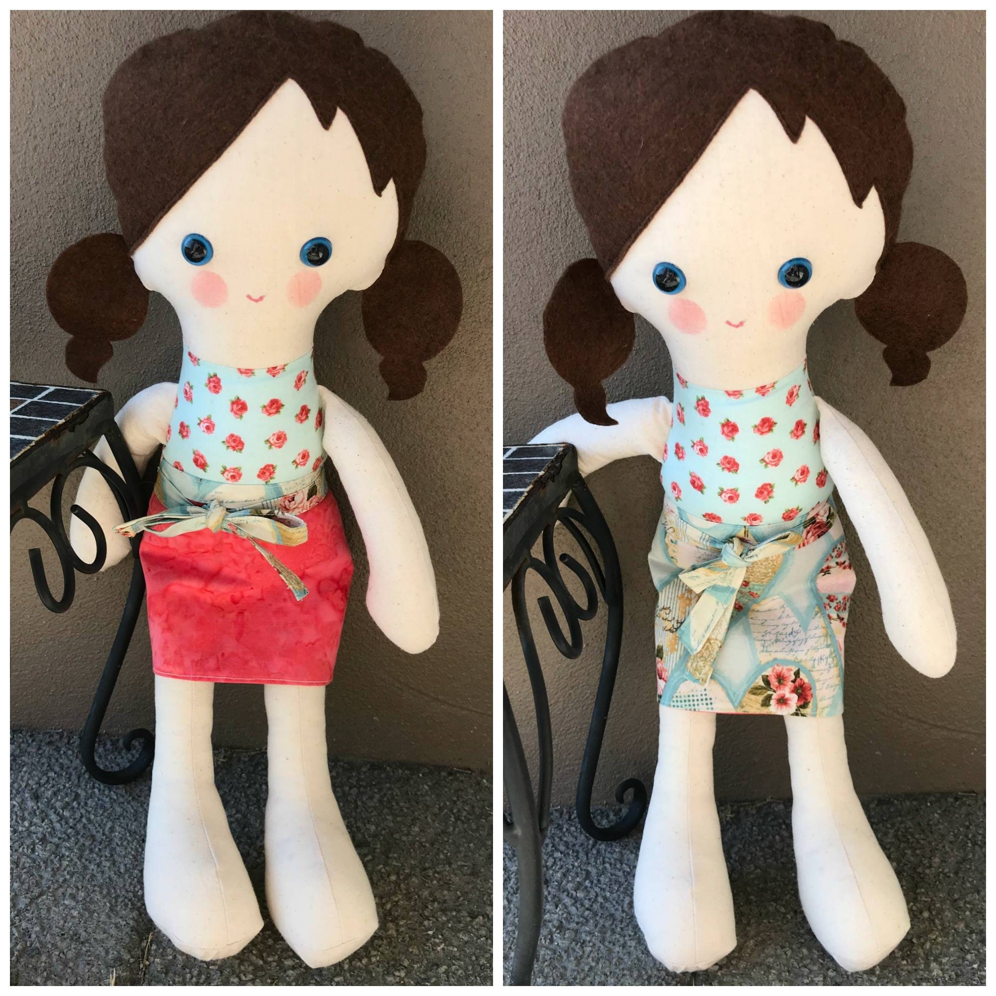 Daisy Dress-up Doll Sewing Pattern PDF INSTANT DOWNLOAD - Etsy Australia
