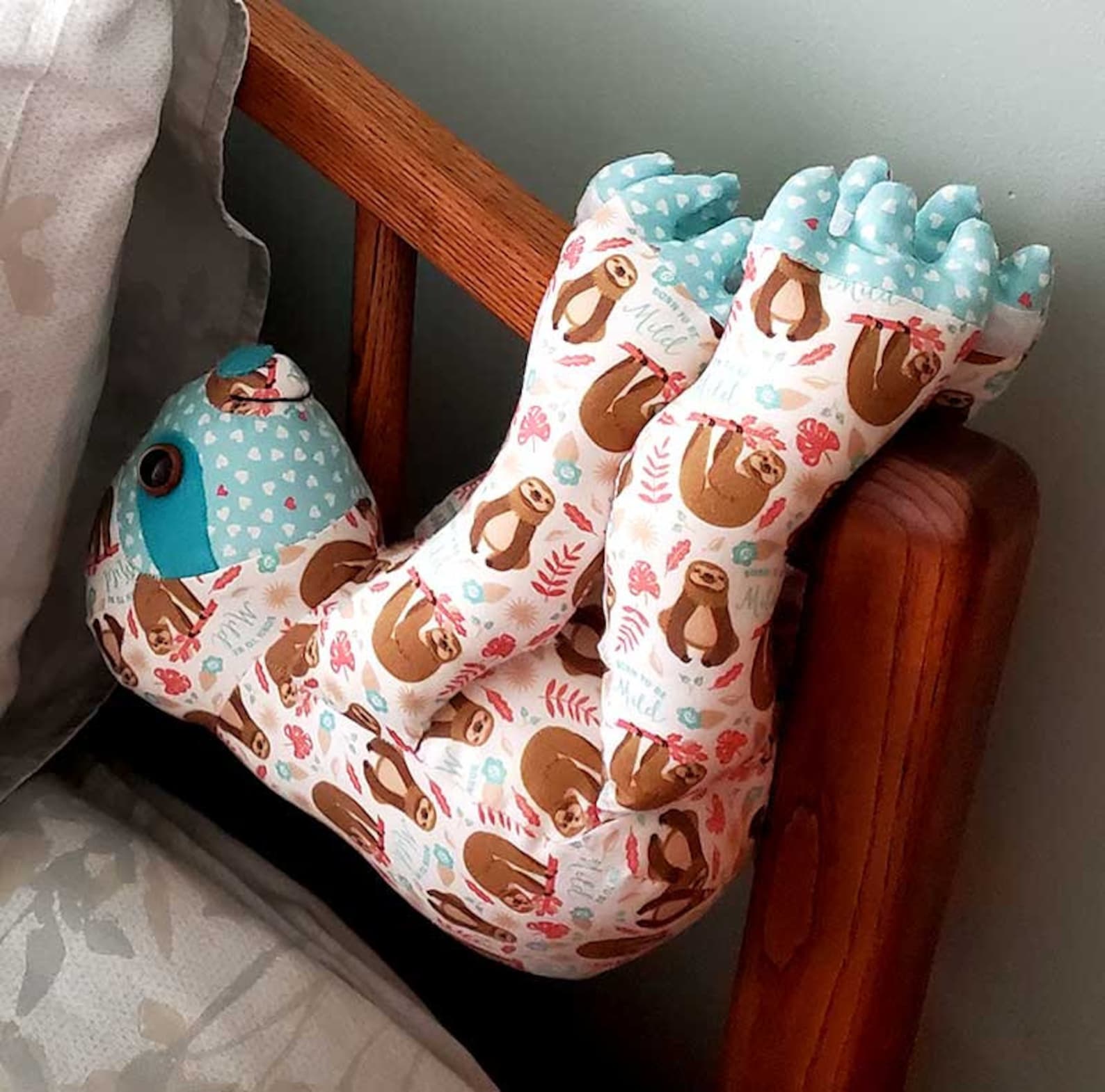 Slowpoke the Sloth INSTANT DOWNLOAD Sewing Pattern PDF - Etsy