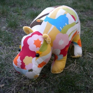 Hippo Heather Stuffed Animal Pattern PDF - Etsy
