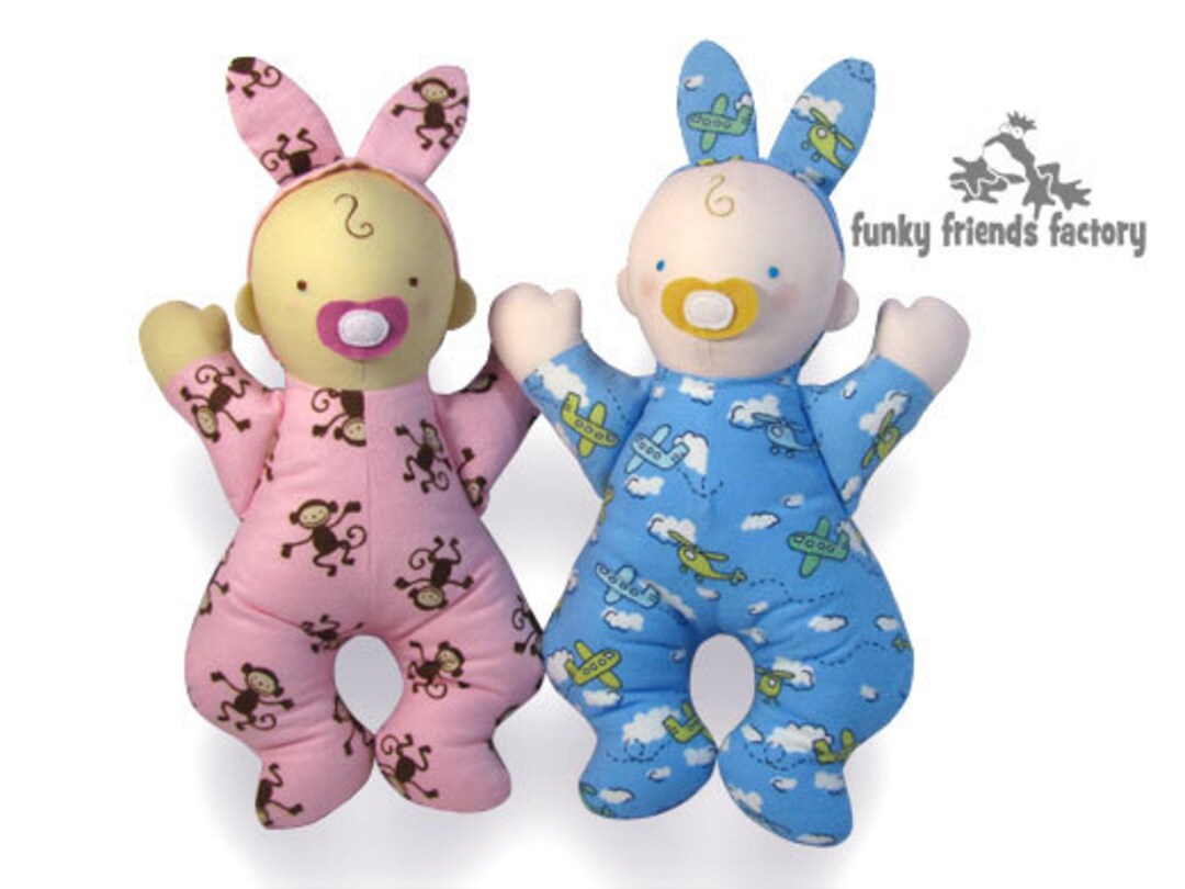 Doll Sewing Pattern Bedtime Baby Doll PDF Pattern INSTANT DOWNLOAD - Etsy