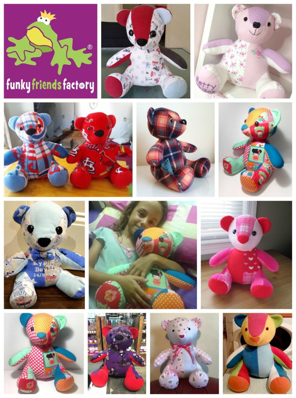 Melody MEMORY BEAR Pattern PDF - Etsy Australia