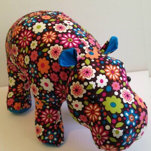 Hippo Heather Stuffed Animal Pattern PDF - Etsy