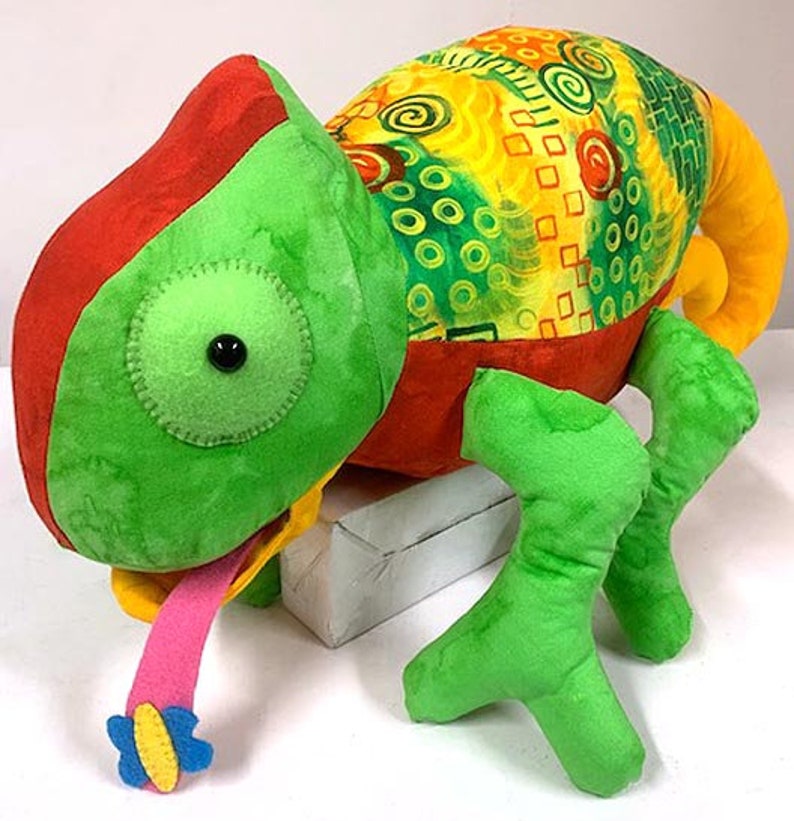 Chameleon Sewing Pattern PDF - Etsy