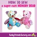 Melody MEMORY BEAR Pattern PDF - Etsy Canada