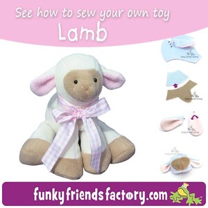 Lamb Plush Toy Pattern PDF INSTANT DOWNLOAD - Etsy