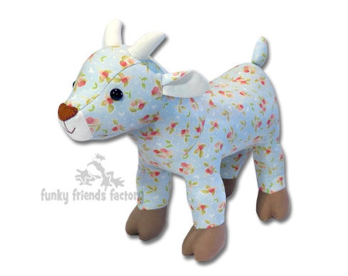 Goat Pattern PDF INSTANT DOWNLOAD - Etsy