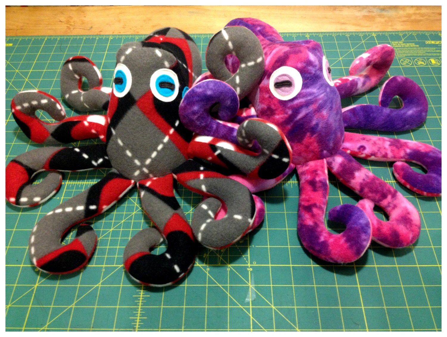 Ozzie Octopus Plushie PDF Pattern INSTANT DOWNLOAD - Etsy