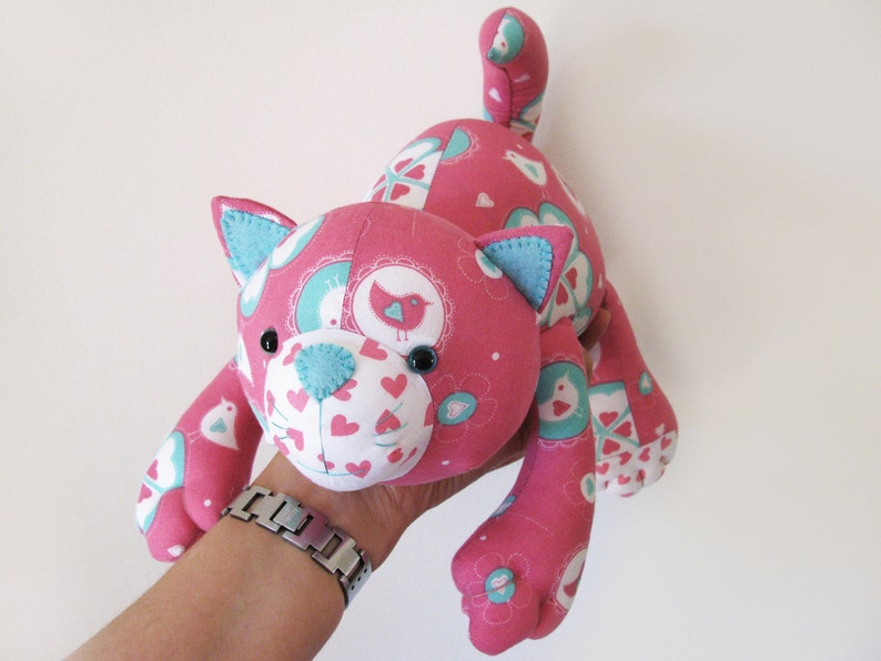 Cat Plush Toy Pattern PDF INSTANT DOWNLOAD - Etsy