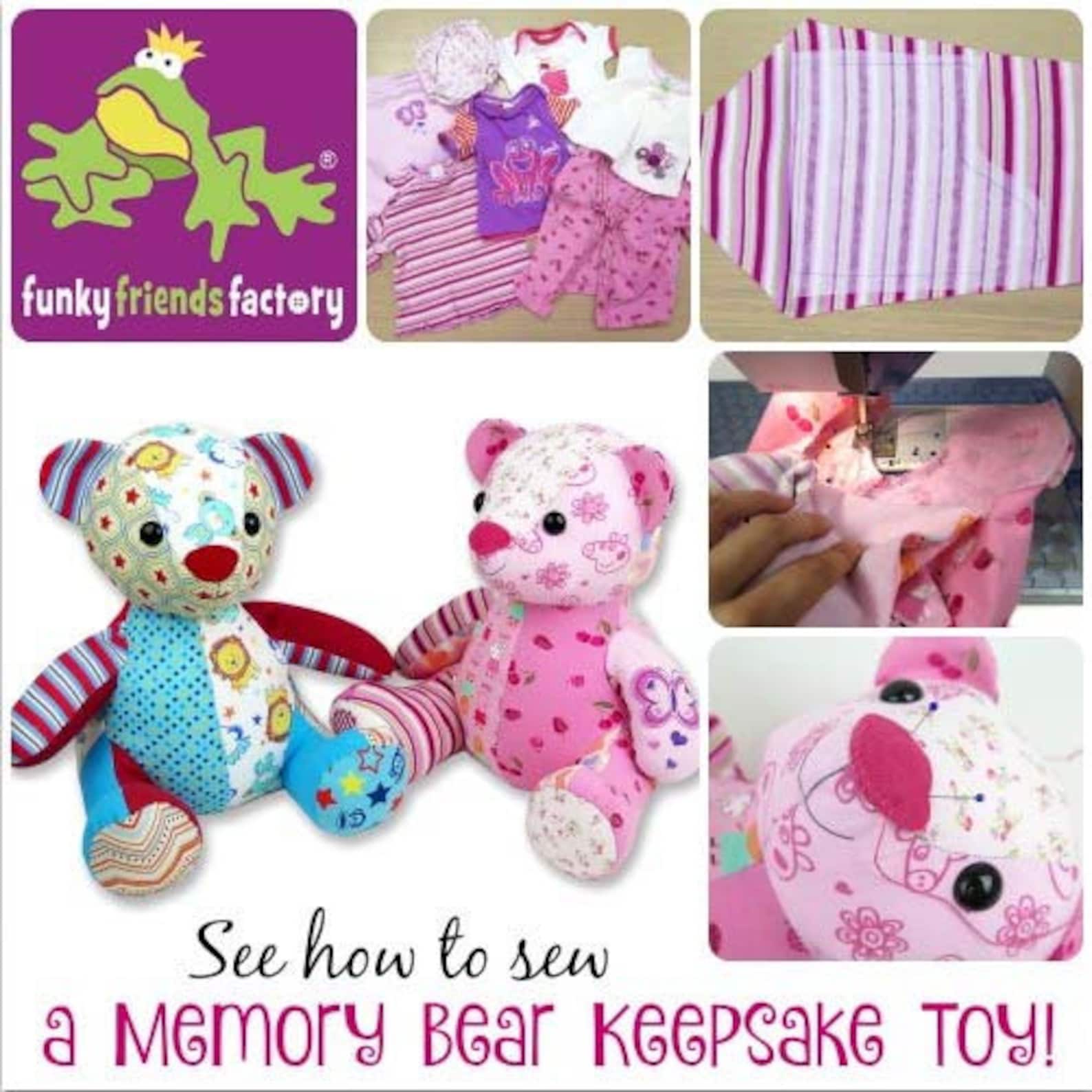 Melody MEMORY BEAR Pattern PDF - Etsy UK