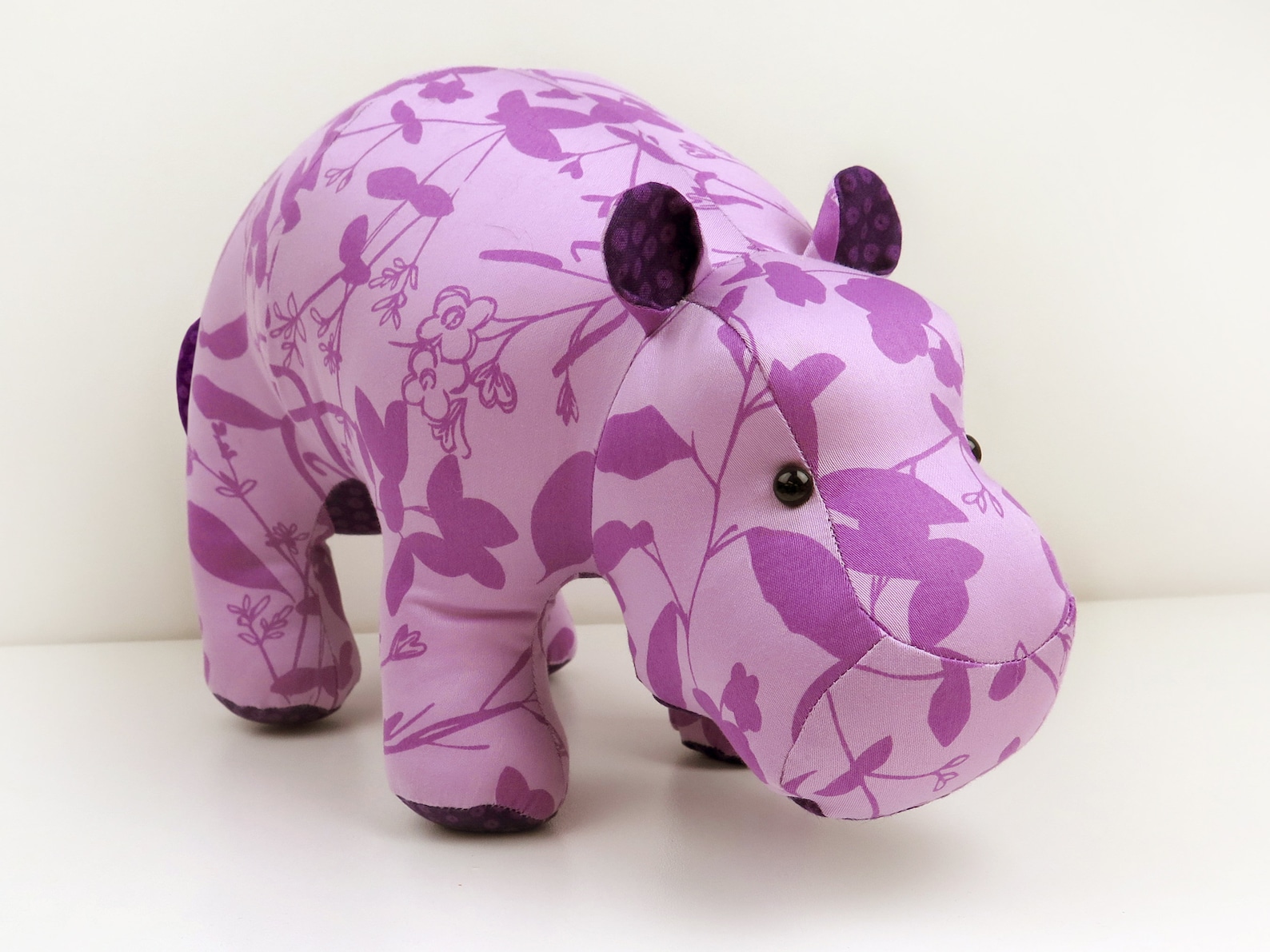 Hippo Heather Stuffed Animal Pattern PDF - Etsy