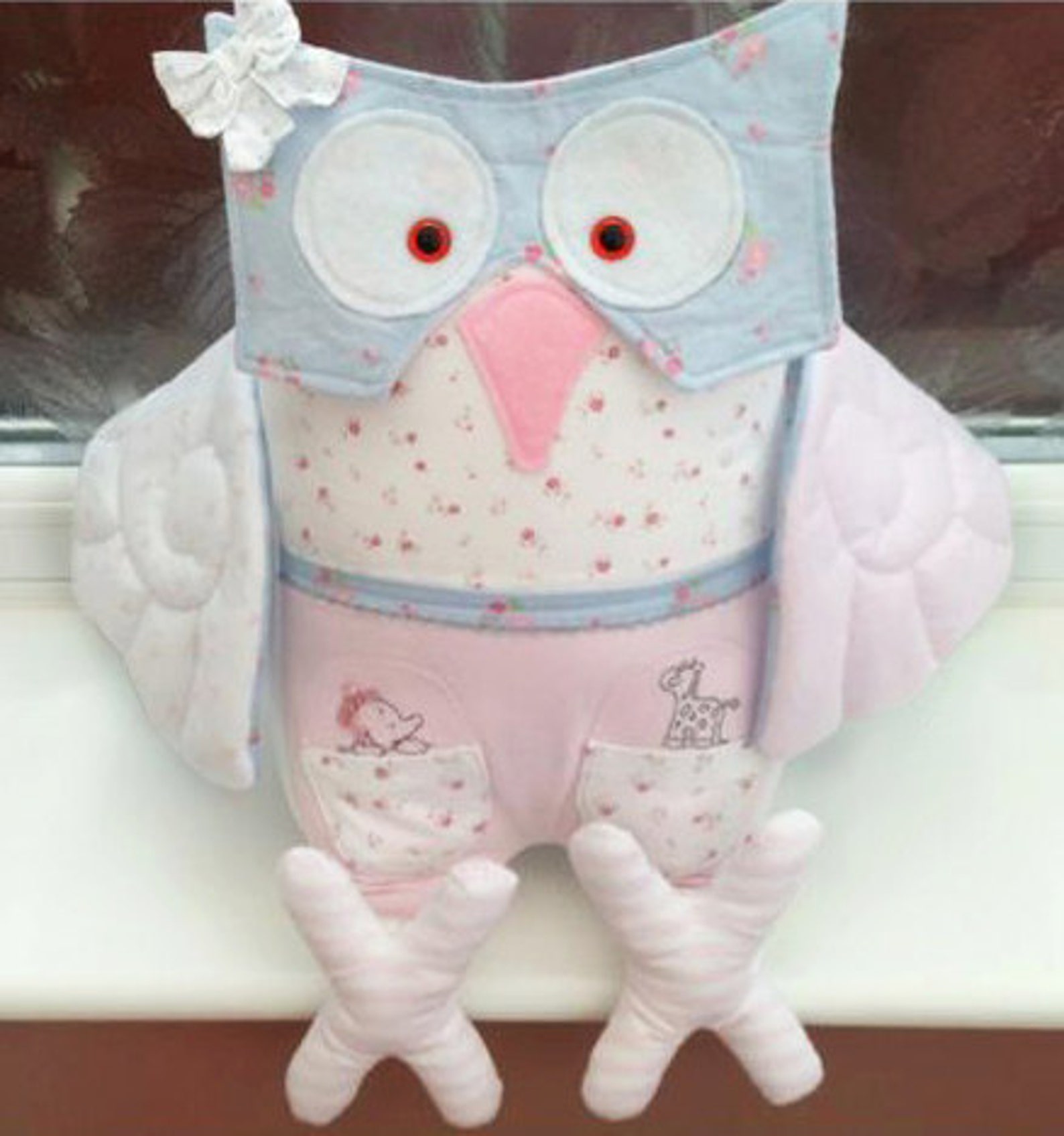 Owl Plush Toy Sewing Pattern PDF INSTANT DOWNLOAD | Etsy UK