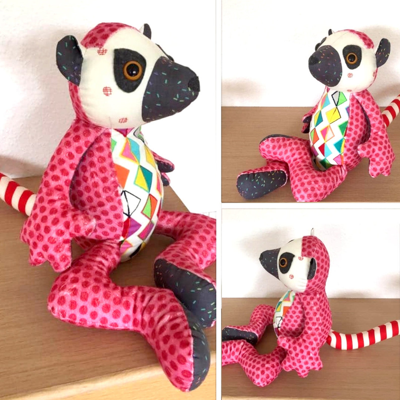 Lemur Sewing Pattern PDF INSTANT DOWNLOAD - Etsy UK