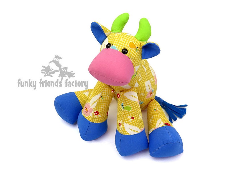 Cow Sewing Pattern PDF INSTANT DOWNLOAD | Etsy