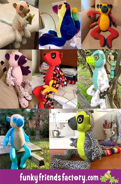 Lemur Sewing Pattern PDF INSTANT DOWNLOAD - Etsy UK
