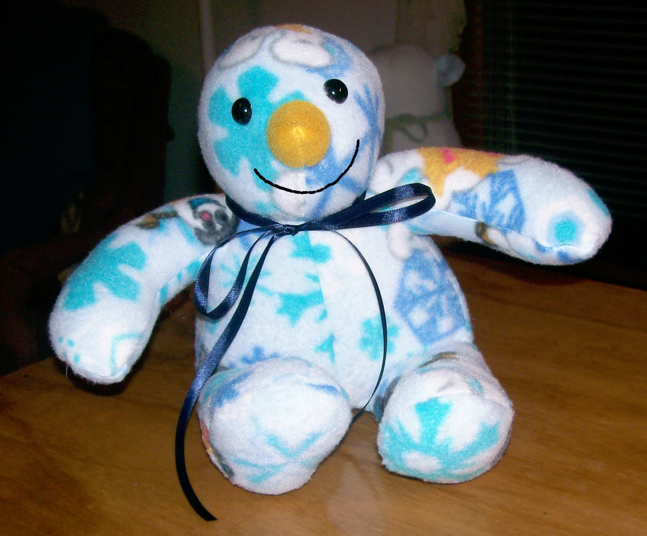 Snowman and Gingerbread Plush Toy Sewing Pattern INSTANT | Etsy