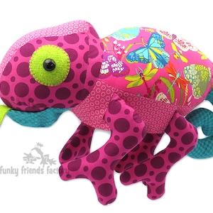Chameleon Sewing Pattern PDF - Etsy