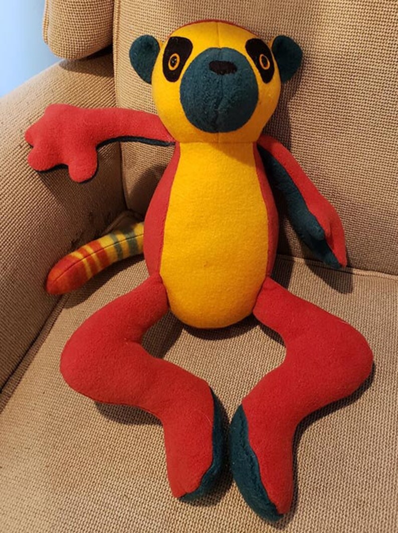 Lemur Sewing Pattern PDF INSTANT DOWNLOAD - Etsy