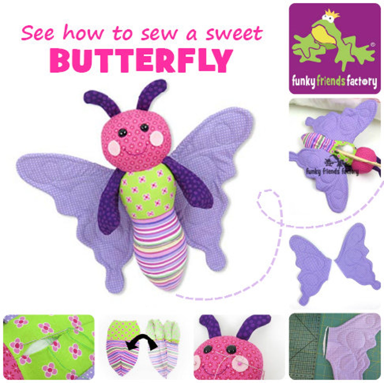 Butterfly Pattern PDF INSTANT DOWNLOAD - Etsy