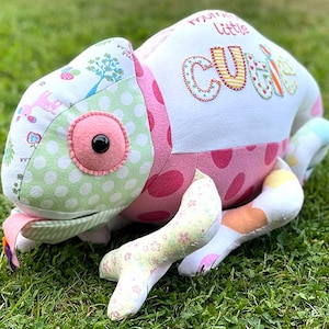 Chameleon Sewing Pattern PDF - Etsy