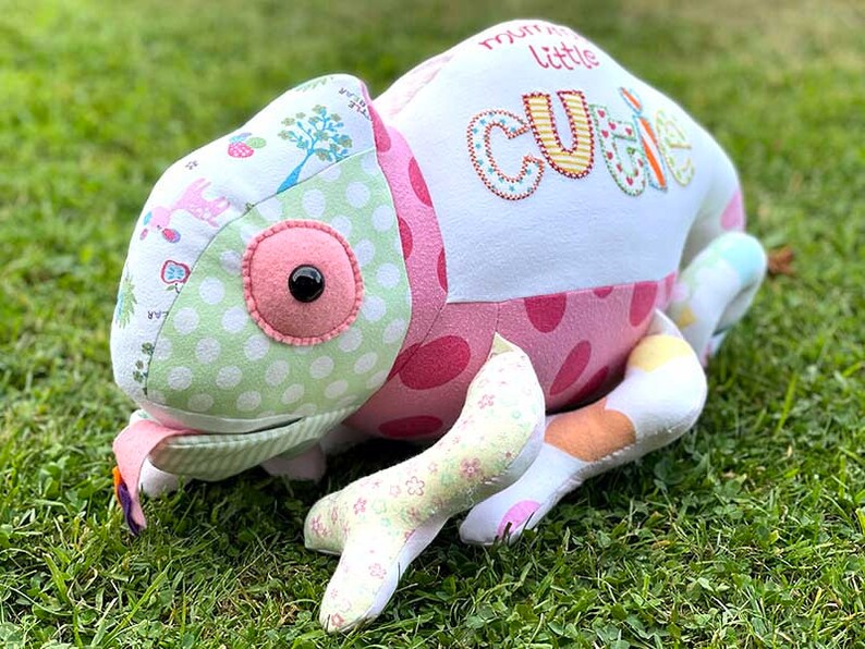 Chameleon Sewing Pattern PDF - Etsy