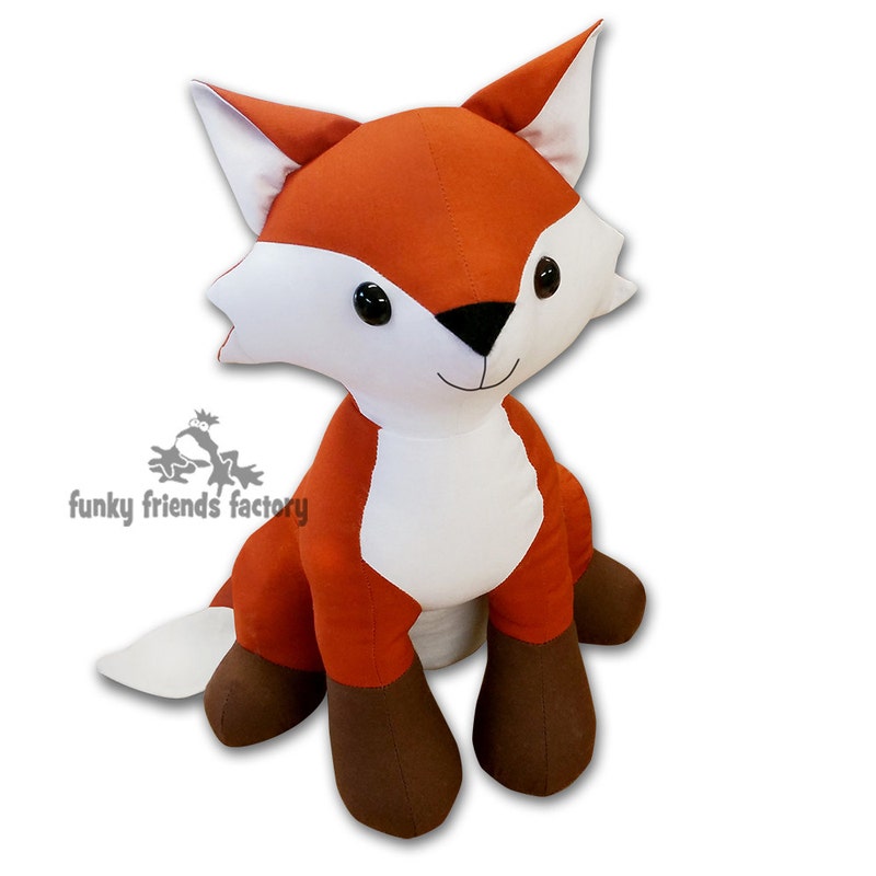 Stuffie Fox Pattern - Etsy UK