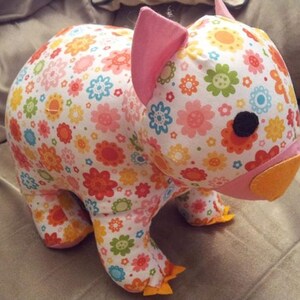 Wodger Wombat Plush Toy PDF Pattern INSTANT DOWNLOAD - Etsy