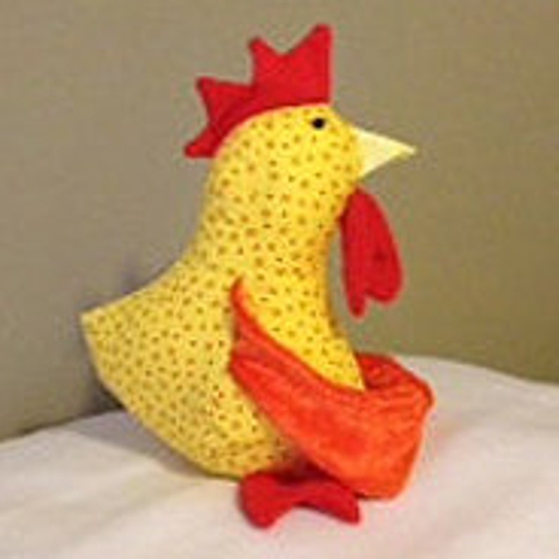Chicken Toy Sewing Pattern PDF INSTANT DOWNLOAD - Etsy