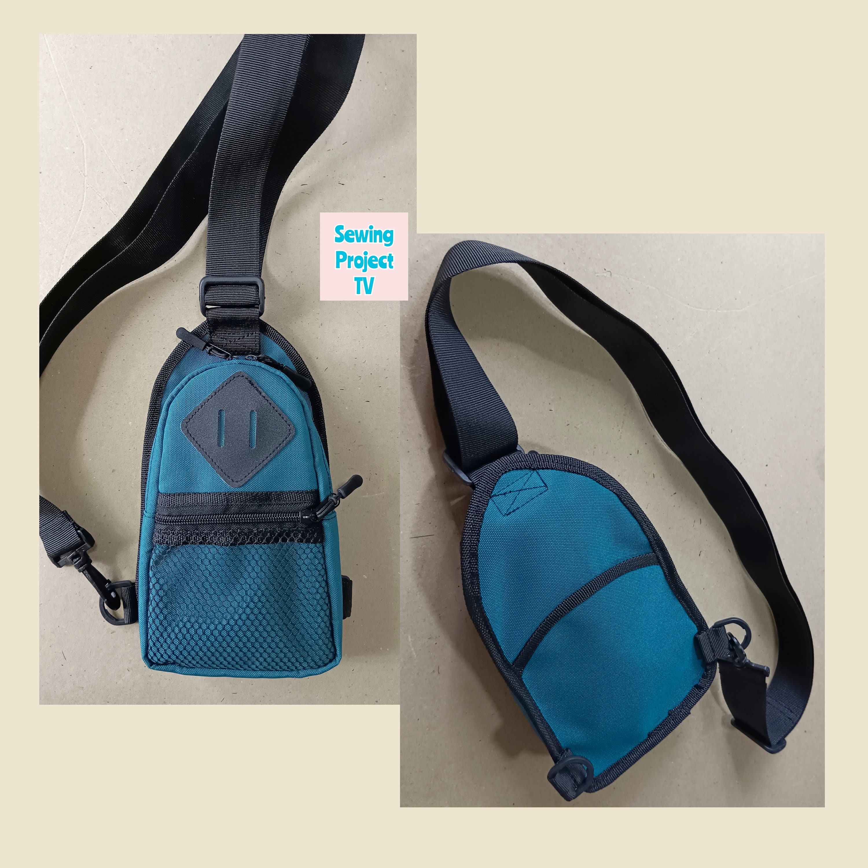 Body Bag Sling Bag PDF Sewing Pattern (digital Download) - Etsy