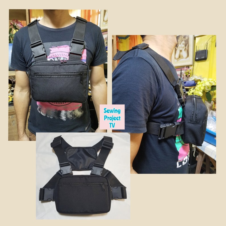 Chestbag PDF Sewing Pattern Chest Rig Bag - Etsy Australia