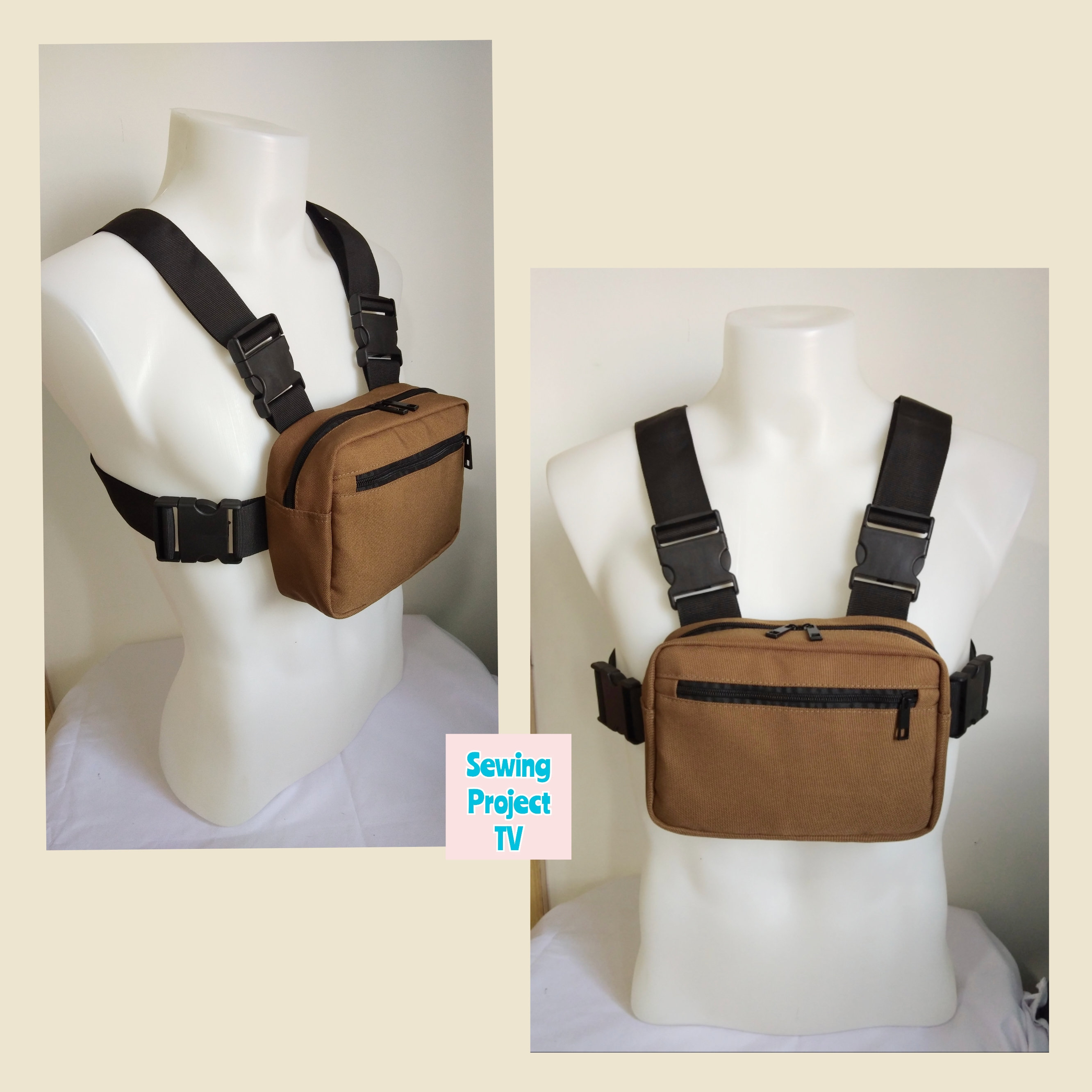 Chestbag PDF Sewing Pattern Chest Rig Bag Digital Files - Etsy
