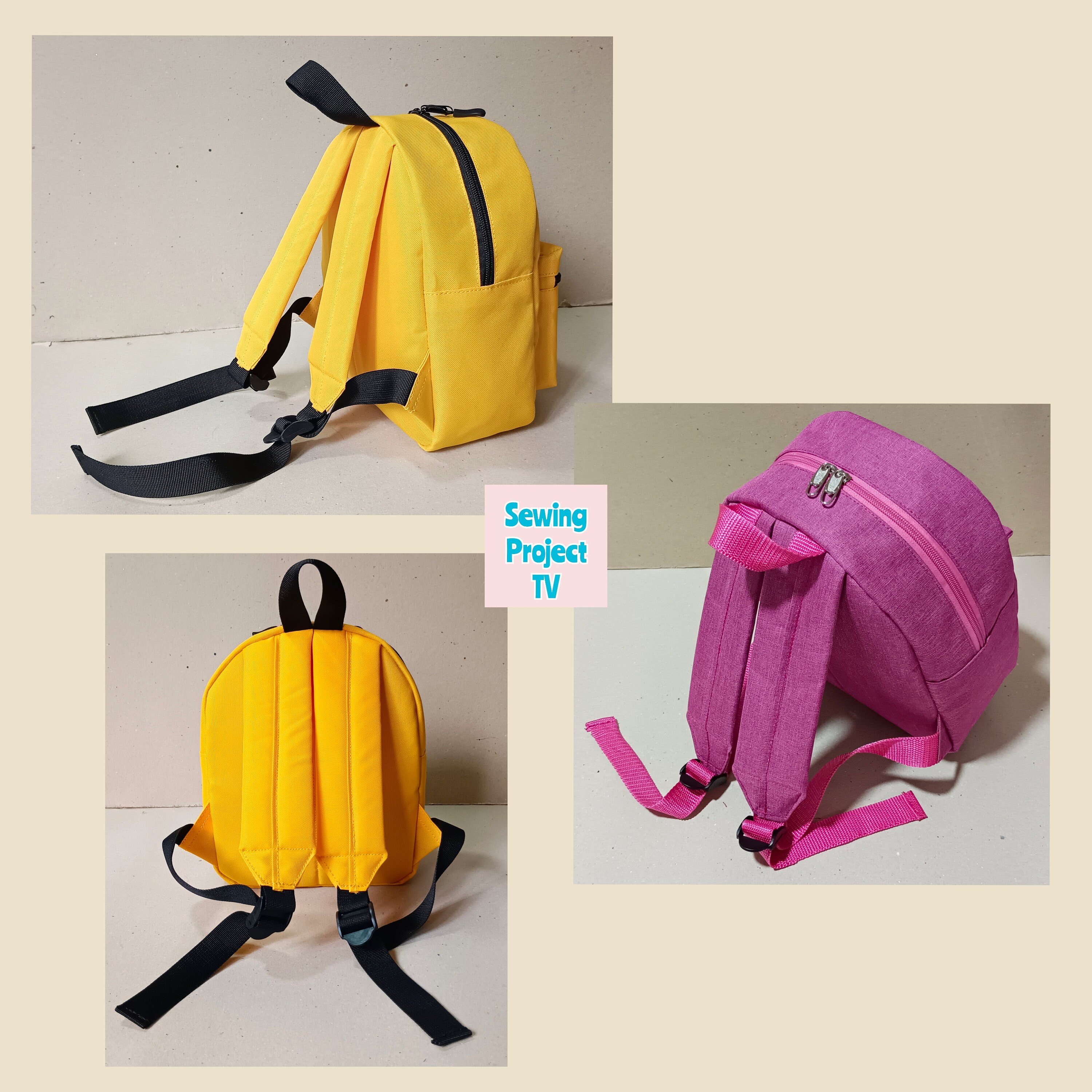 Small Backpack PDF Sewing Pattern Bag DIY - Etsy