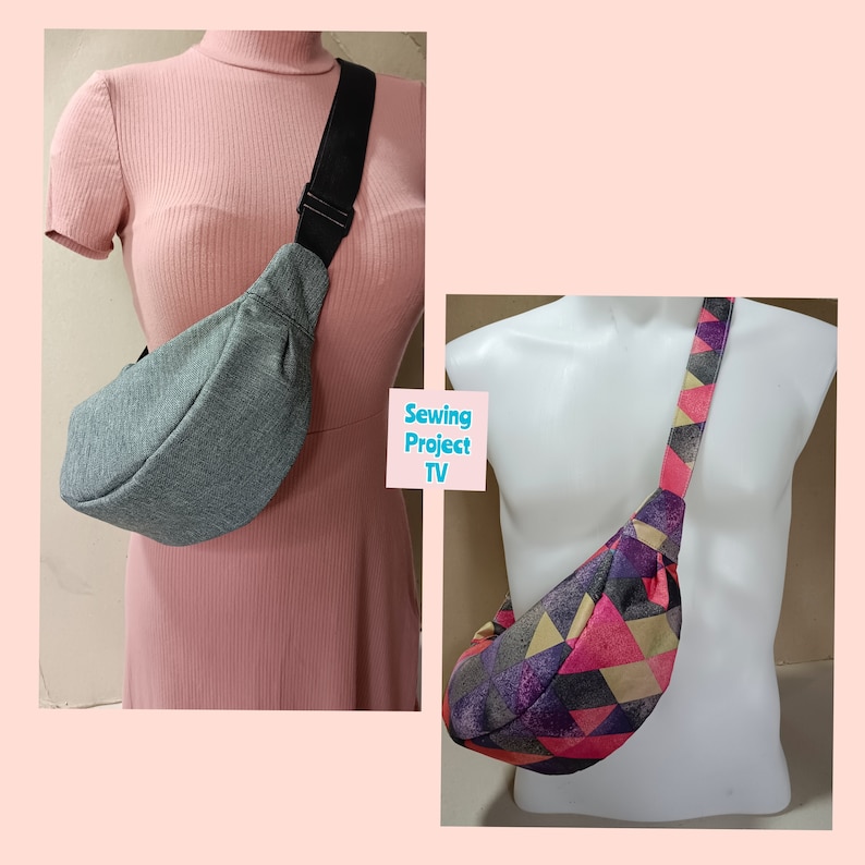 Hobo Bag PDF Sewing Pattern Bag Diy Digital Pattern - Etsy
