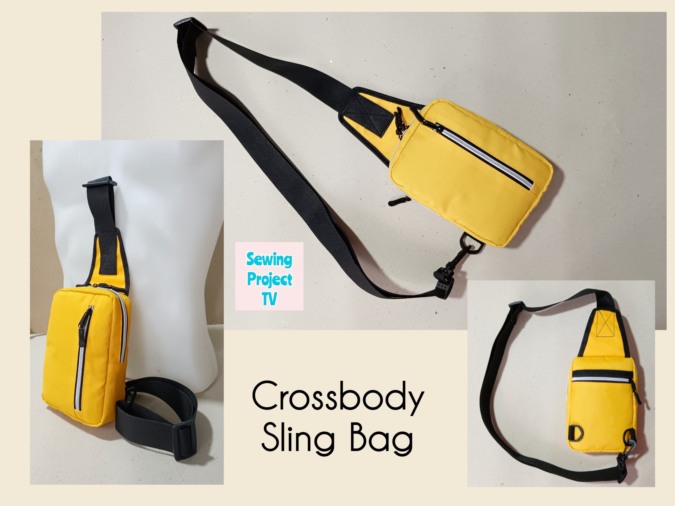Crossbody Slingbag PDF Sewing Pattern Digital Files Instant Download - Etsy