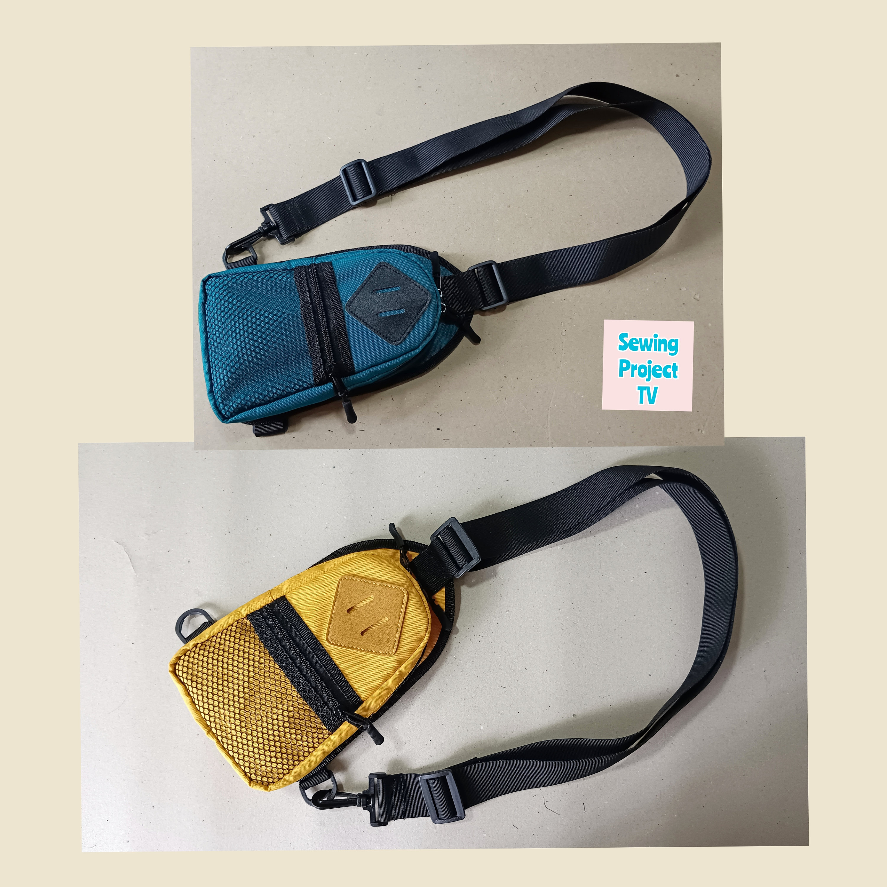 Body Bag Sling Bag PDF Sewing Pattern (digital Download) - Etsy