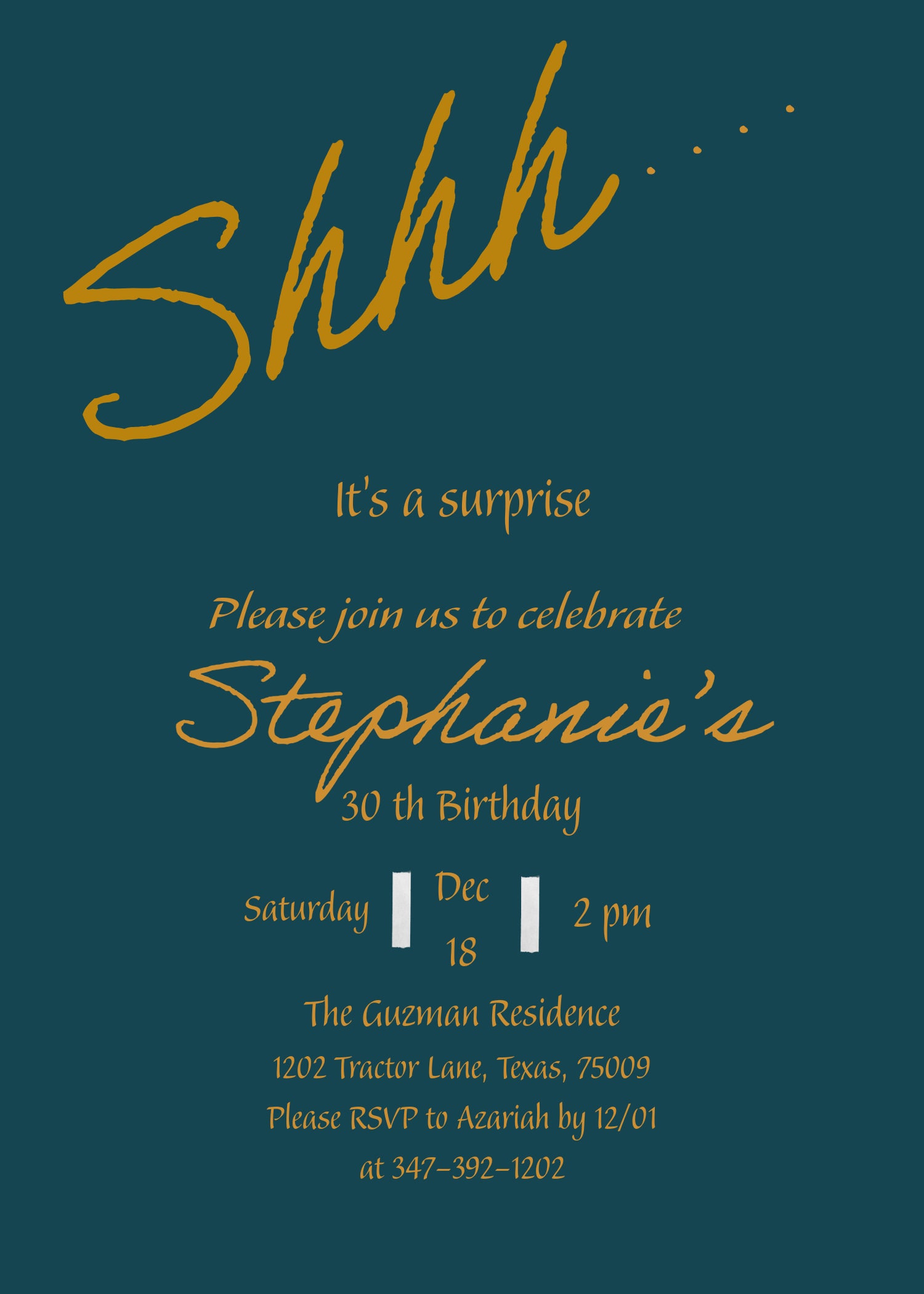 Shhh Its a Surprise - Etsy