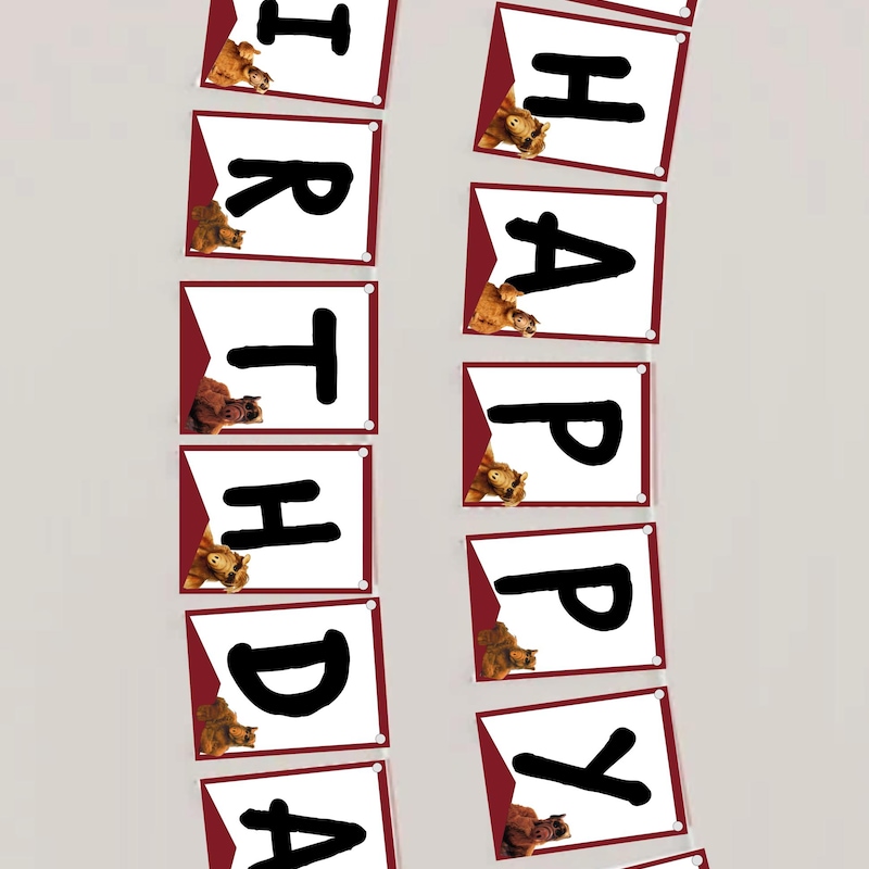 Alf for Birthday Party - Etsy