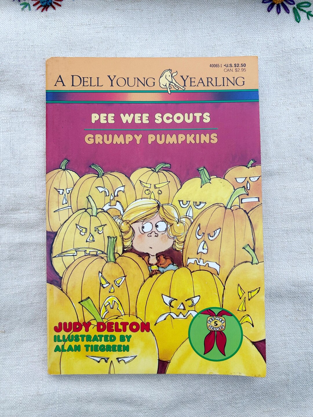 Grumpy Pumpkins #5 PEE WEE SCOUTS (judy Delton, 1988) Paperback Book - Etsy